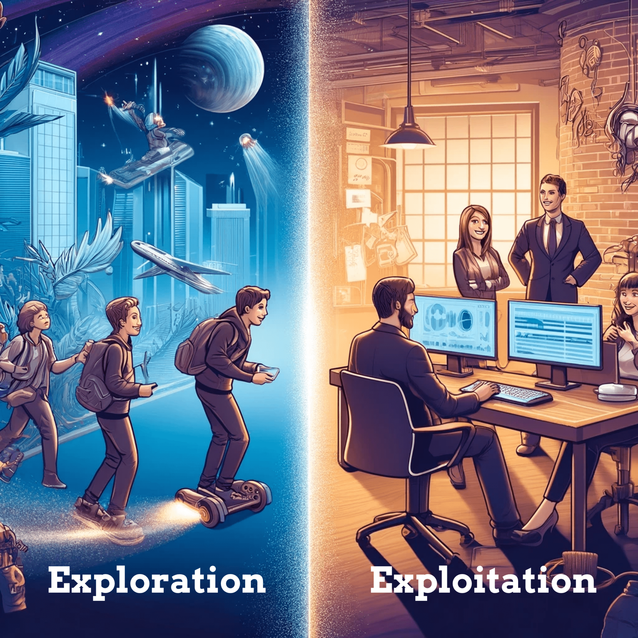 Exploration & Exploitation gut ausbalancieren | Apiarista